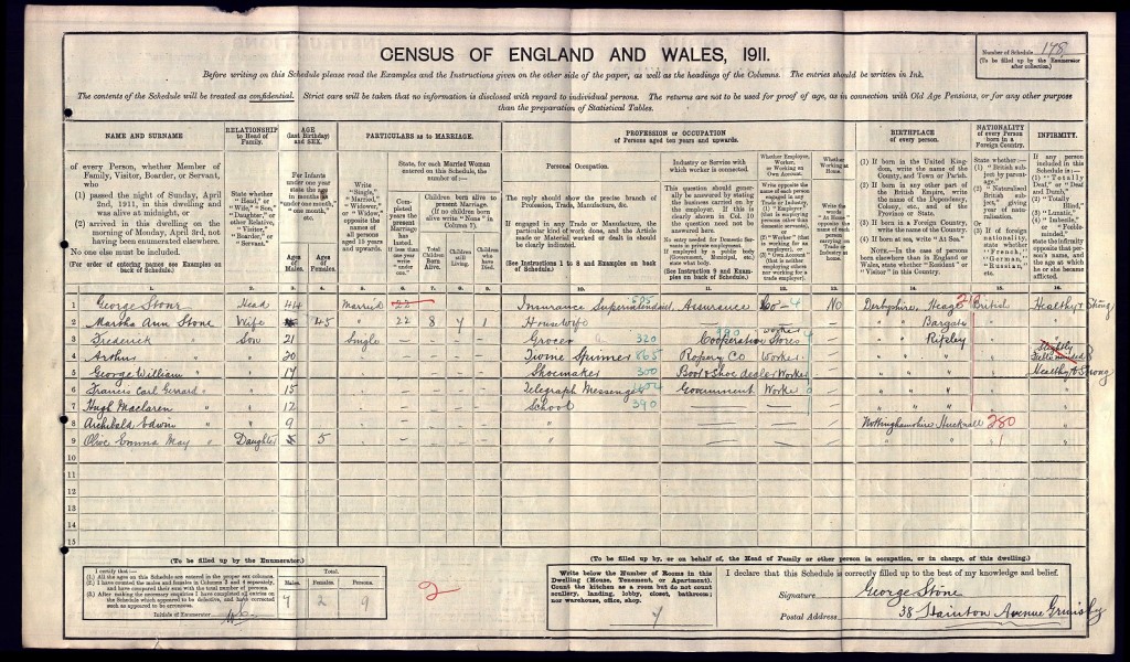 Francis Carl Gerrard Stone – i remember